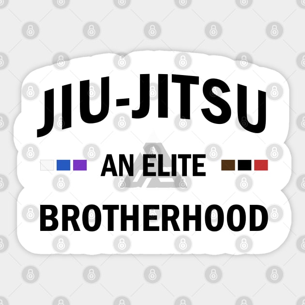 Jiu-Jitsu Brotherhood - Jiu Jitsu - Sticker | TeePublic